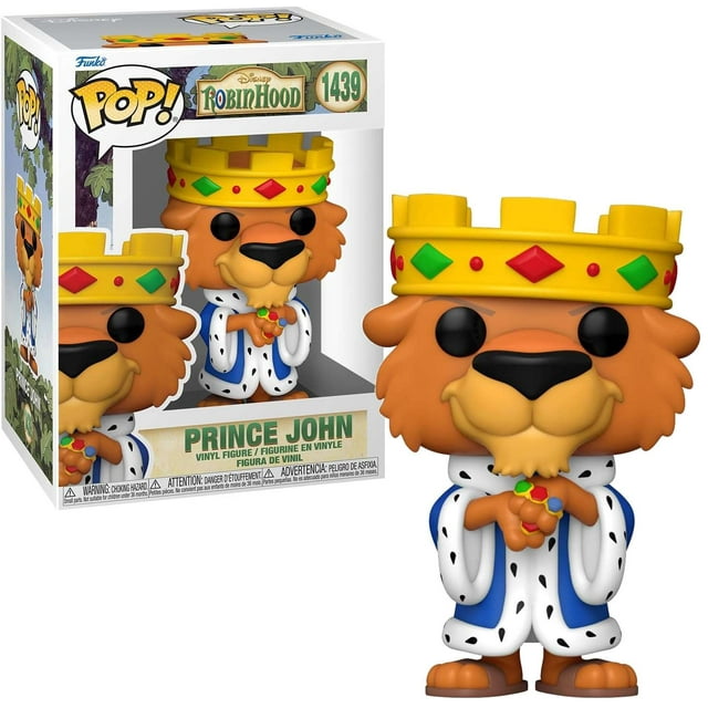 Funko Pop! Disney Robin Hood - Prince John Figure #1439! - Walmart.com