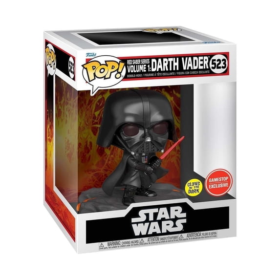 Funko Pop! Disney Star Wars: Red Saber Series Vol.1 - Darth Vader ...