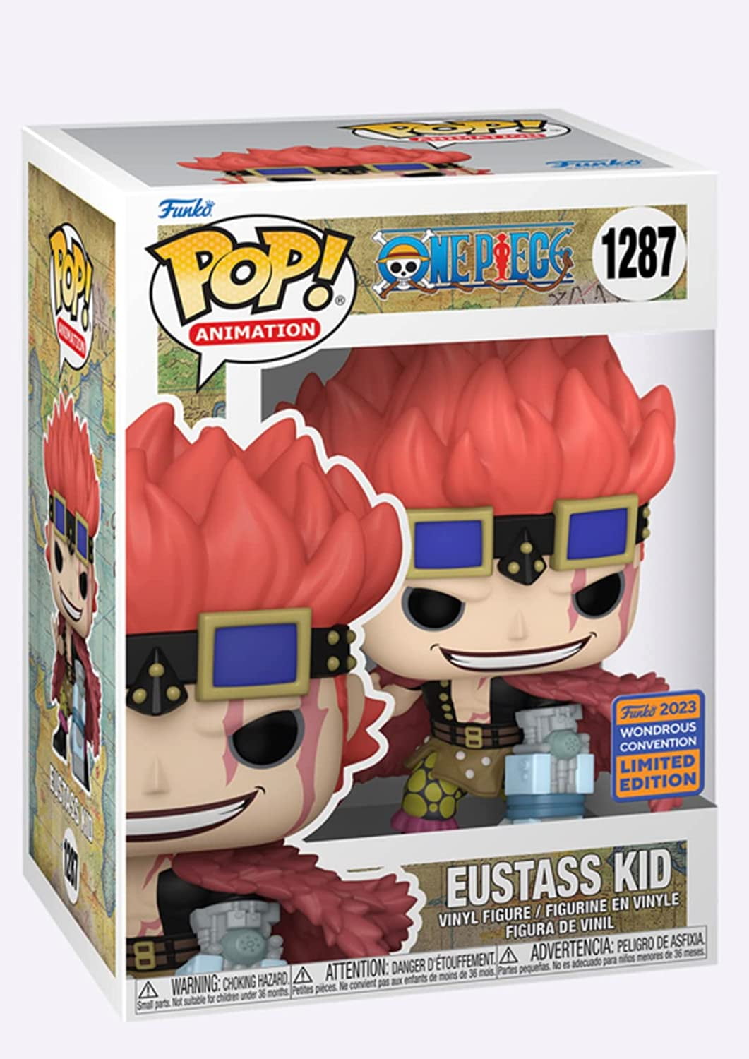 Funko Pop! Eustass Kid 2023 Wondrous Convention Exclusive - Walmart.com