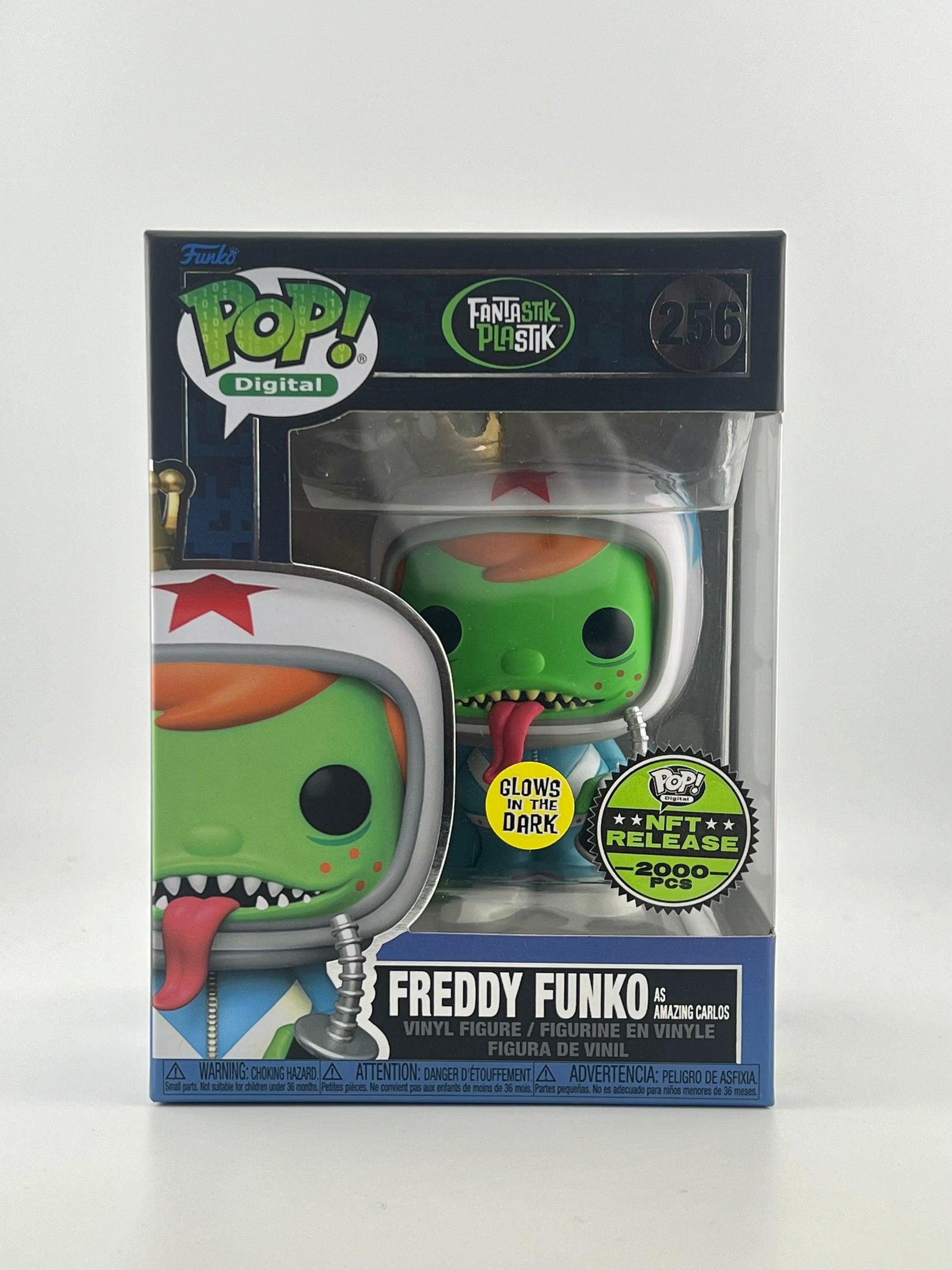 Funko Pop! FREDDY FUNKO AS AMAZING CARLOS 256 NFT LE2000 - Walmart.com