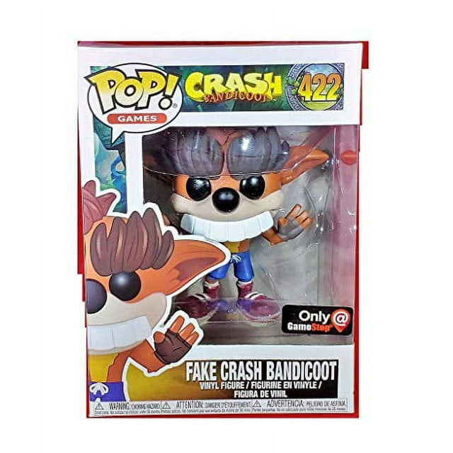 Funko Pop! Fake Teeth Crash Bandicoot 422 Exclusive Figure - Walmart.com
