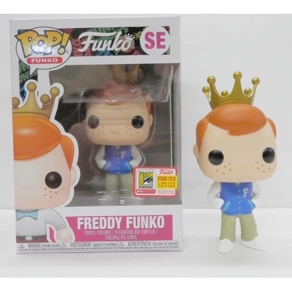 Funko Pop Freddy Funko Letterman Jacket Blue LE2000 SDCC - Walmart.com