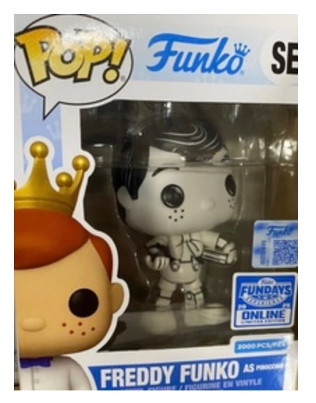 Funko Pop! Disney: Freddy Funko as Pinocchio Black & White #SE FunDays ...
