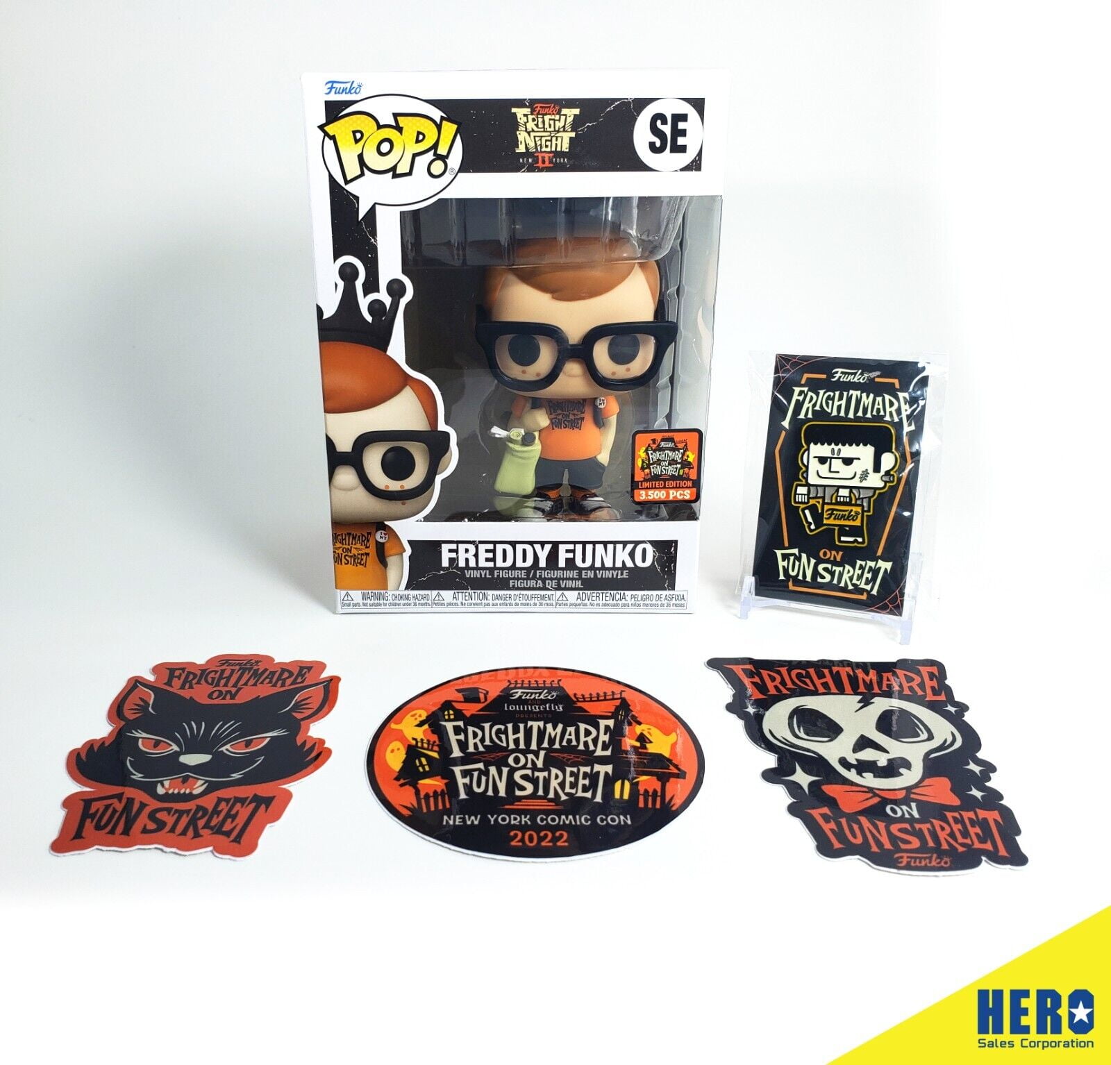 Funko Pop Fright Night II Freddy Funko 3500 Pieces Limited Edition ...