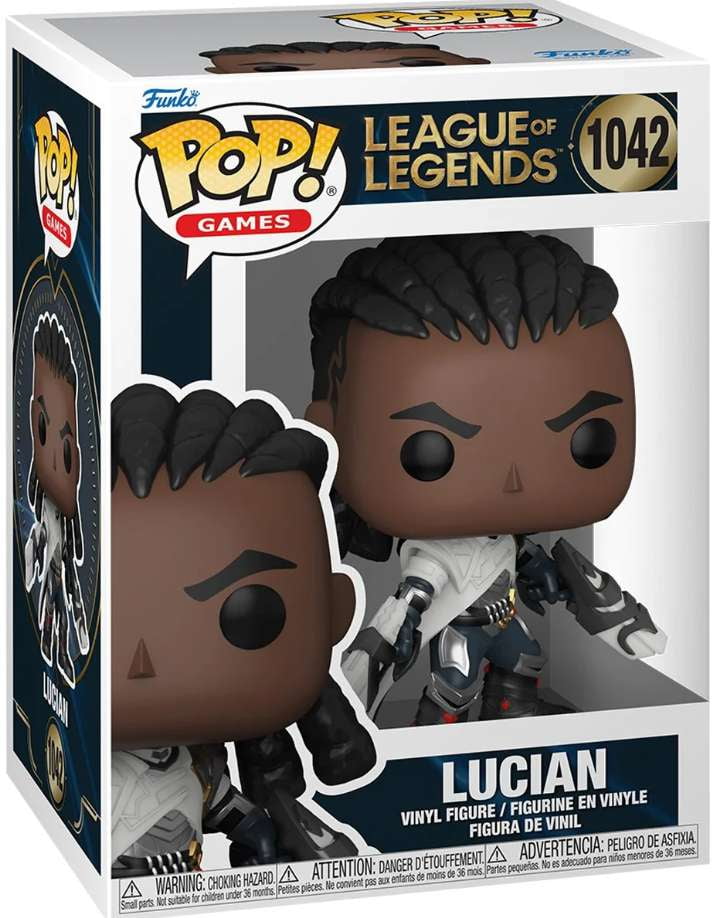Funko POP! Video Games League of Legends Lucian Figure #1042! - Walmart ...