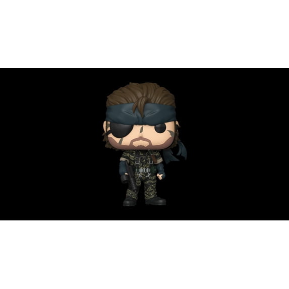 Funko Pop Games Metal Gear Solid Naked Snake Big Boss Vinyl Collectible ...