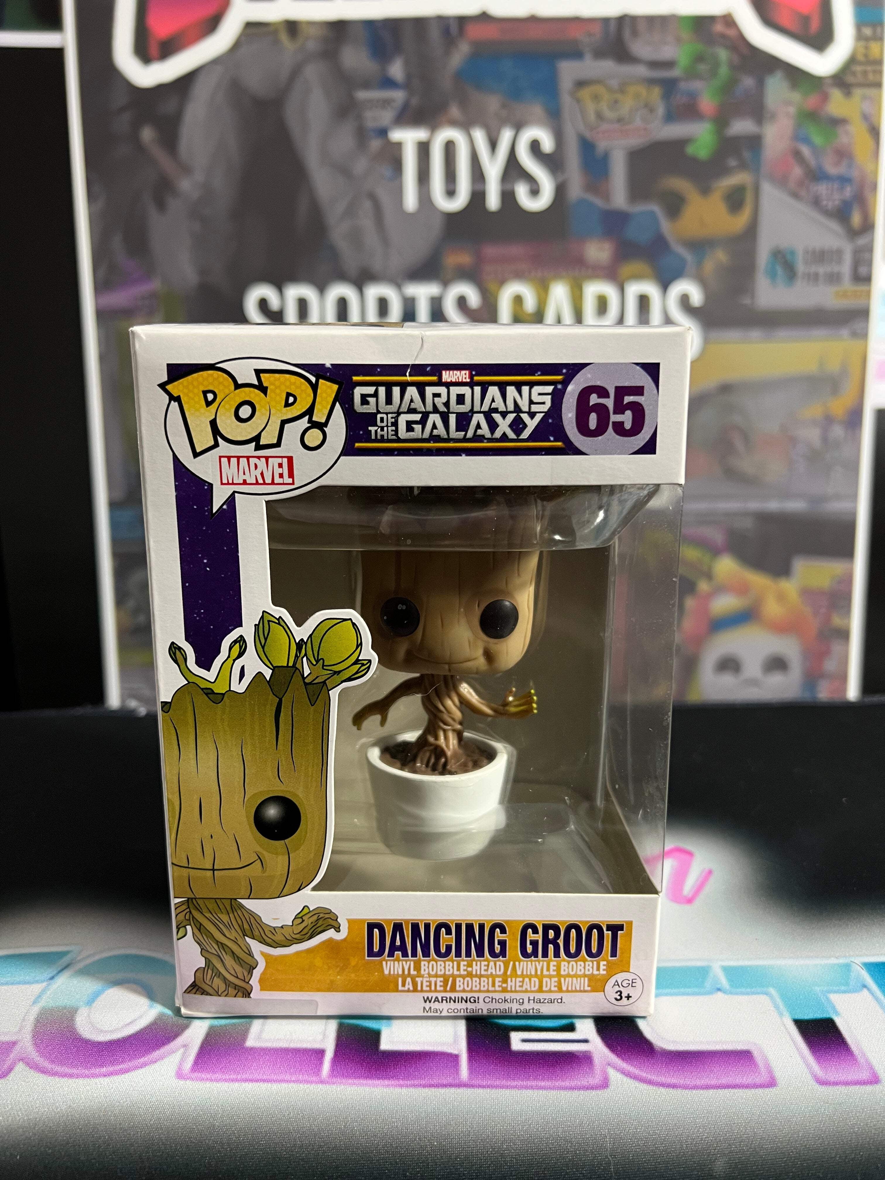 Funko Pop Guardians of the Galaxy Dancing Groot #65 - Walmart.com