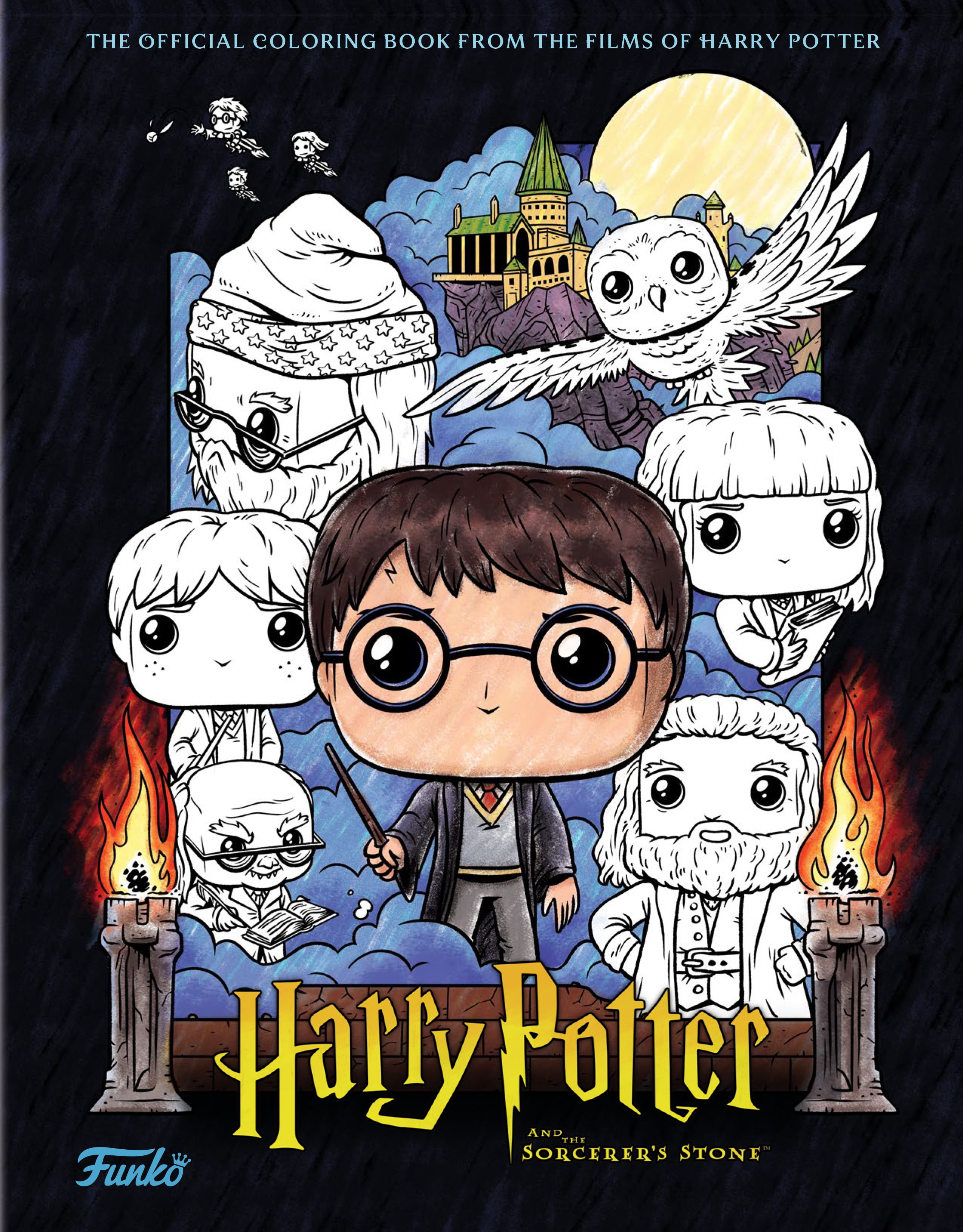 Funko Pop! Harry Potter and the Sorcerer's Stone: the Official Coloring ...