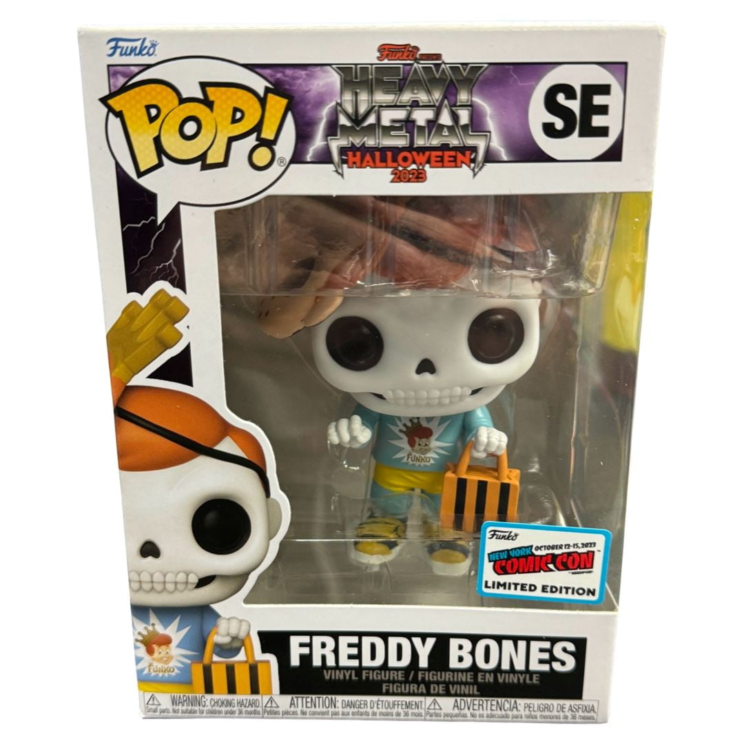 Funko POP! Heavy Metal Halloween Freddy Bones SE - Walmart.com