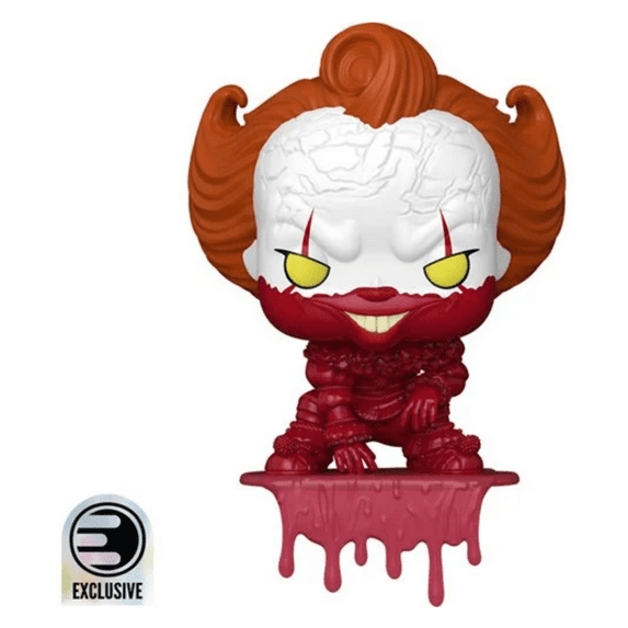 Funko Pop! It: Welcome to Derry Pennywise Bloody Shelf Sitter Vinyl ...