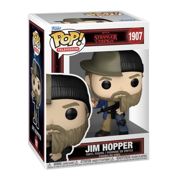 Funko Pop! Jim Hopper Stranger Things Split 1907 Vinyl Figure - Walmart.com