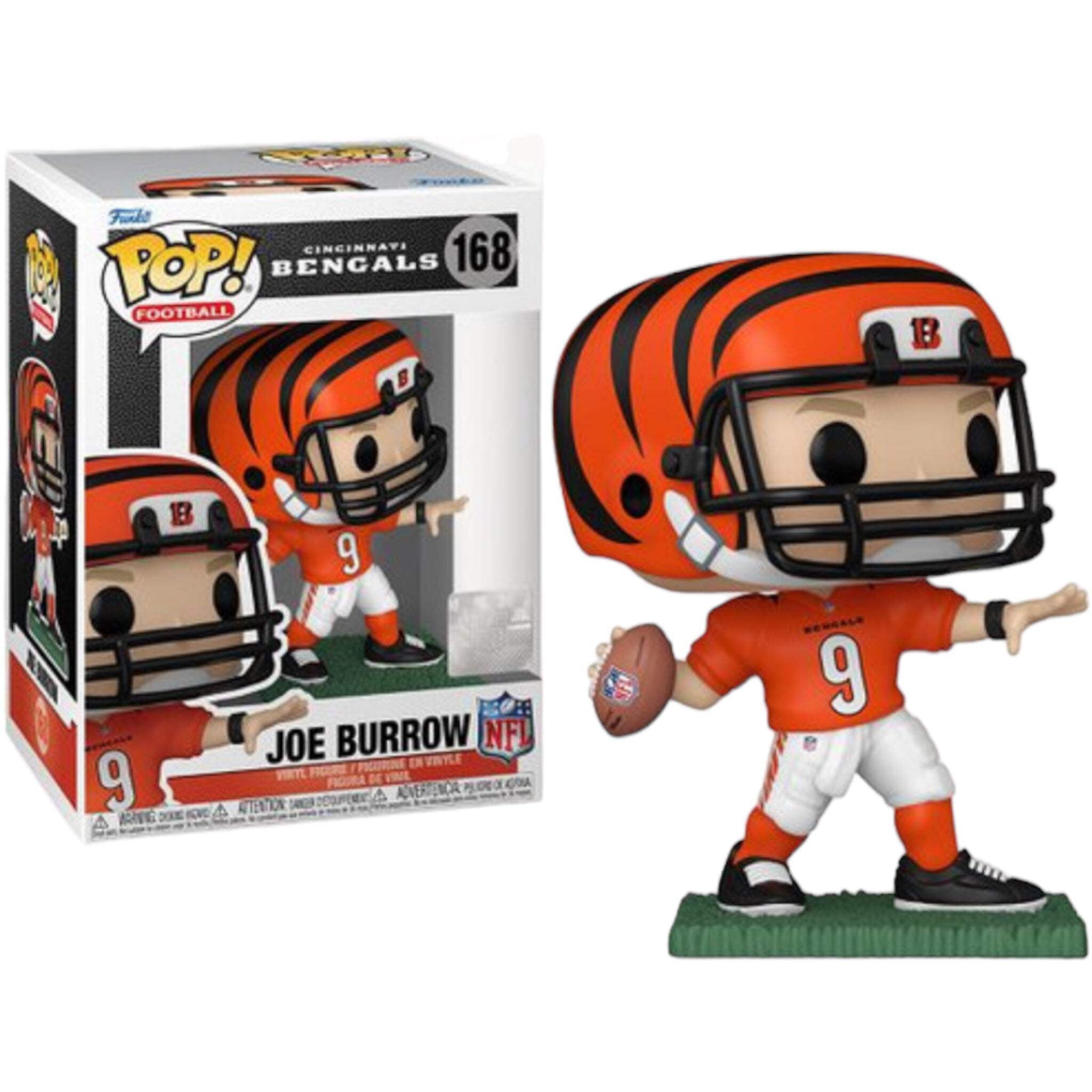 Funko Pop Joe Burrow Cincinnati Bengals - Walmart.com