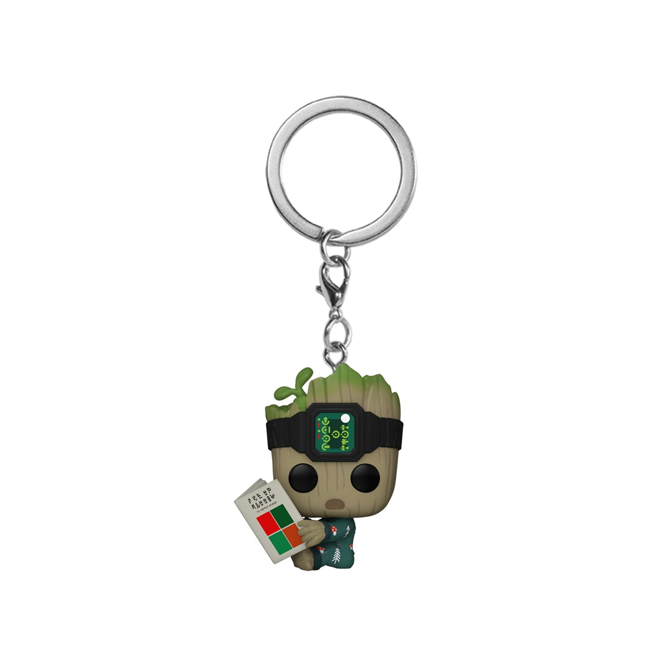 Funko Pop! Keychain: I Am Groot - Groot in Onesie with Book - Walmart.com