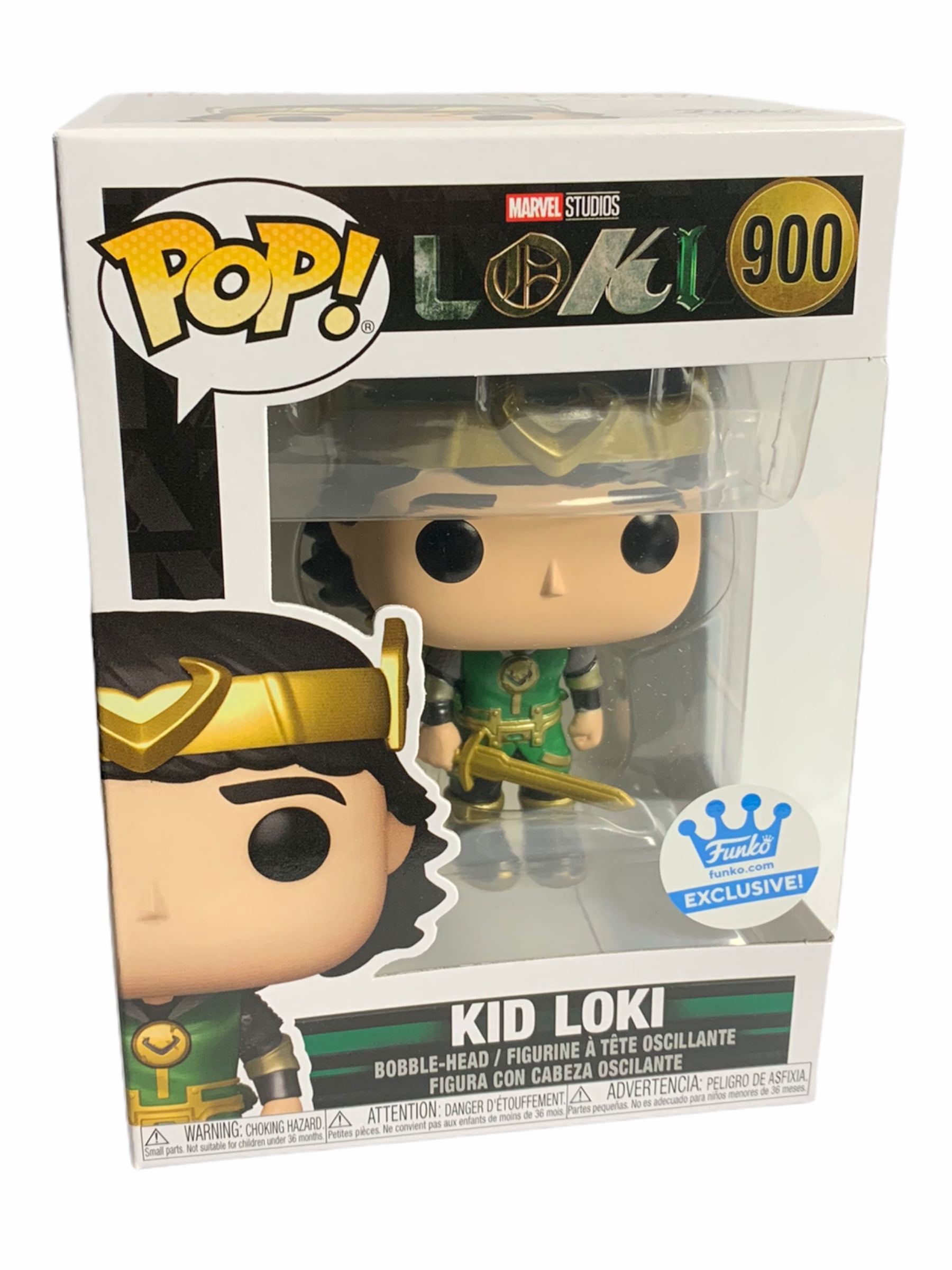 Funko Pop Kid Loki (Metallic) #900 Funko Sop Exclusive - Walmart.com