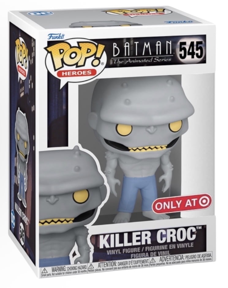 Funko Pop! Killer Croc 545 Batman the Animated Series Vinyl Figure ...