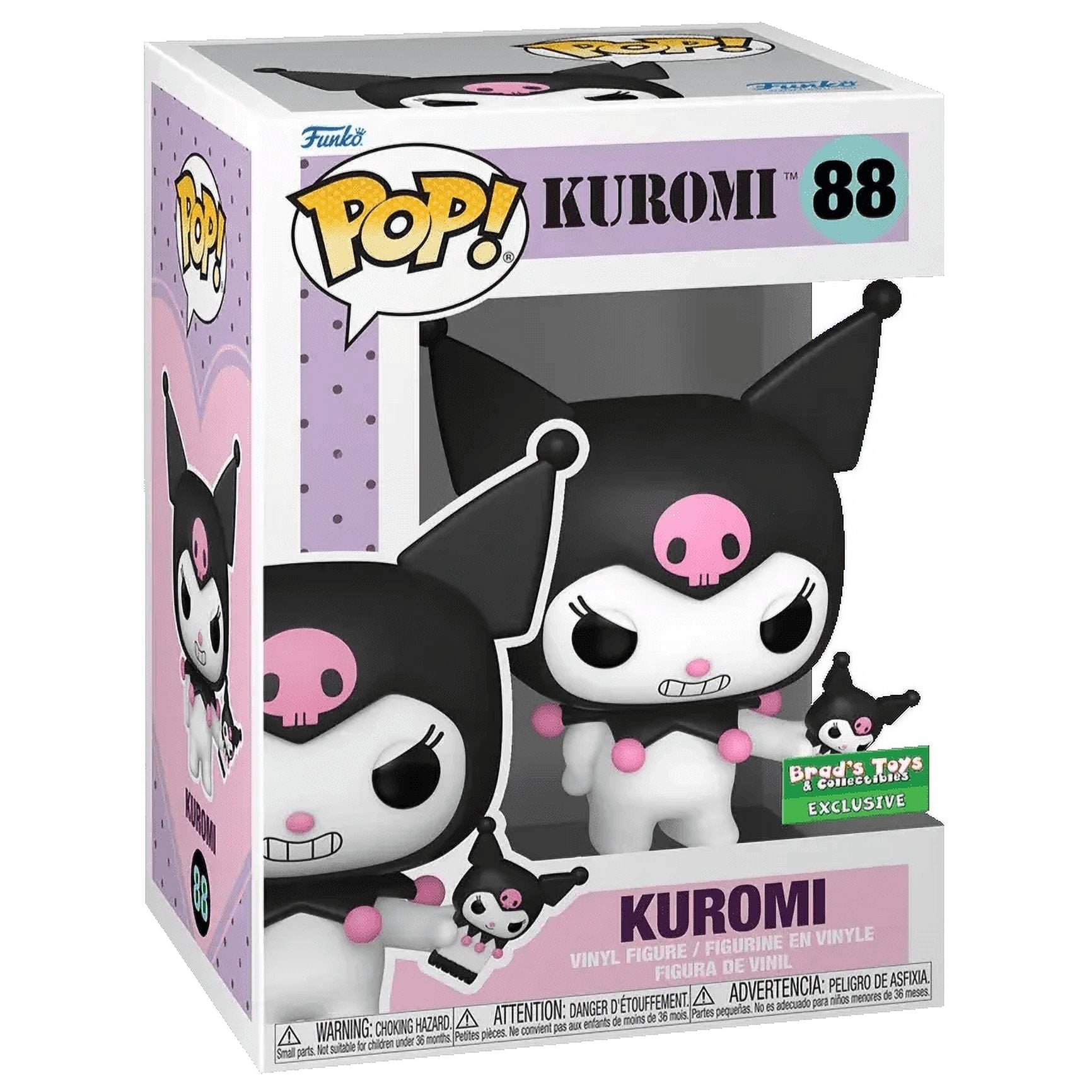 Funko Pop! Kuromi #88 - Kuromi & Protector - Walmart.com