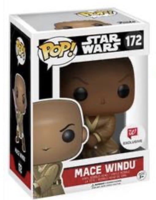Funko Pop! Mace Windu Star Wars Exclusive Vinyl Bobblehead Figure ...