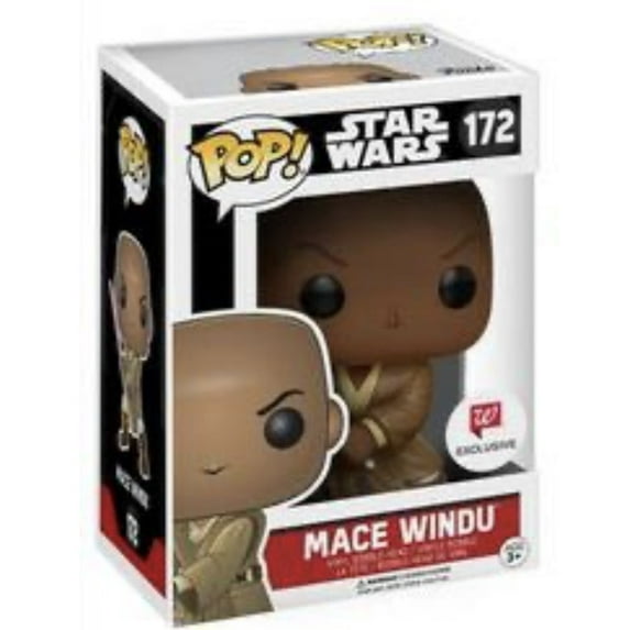 Funko Pop! Mace Windu Star Wars Exclusive Vinyl Bobblehead Figure ...