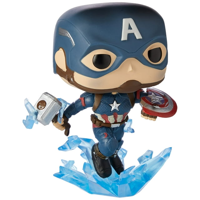 Funko Pop! Marvel: Avengers Endgame - Captain America with Broken ...