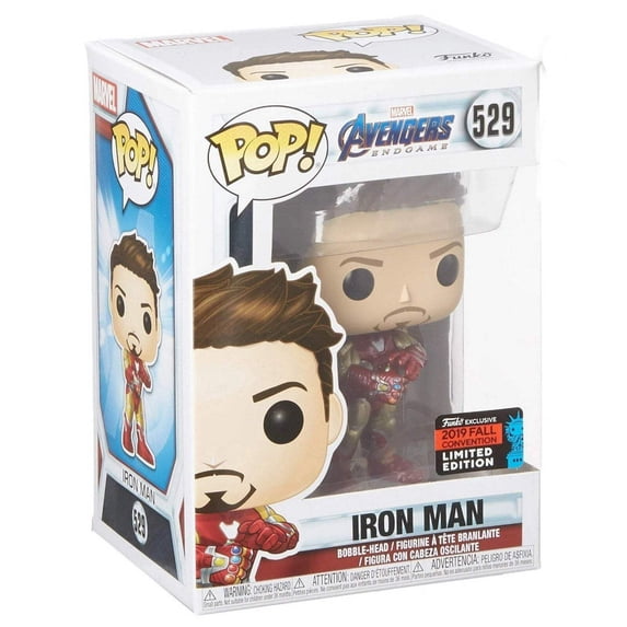 Funko Pop Marvel Avengers Endgame Iron Man #529 - 2019 Fall Convention ...