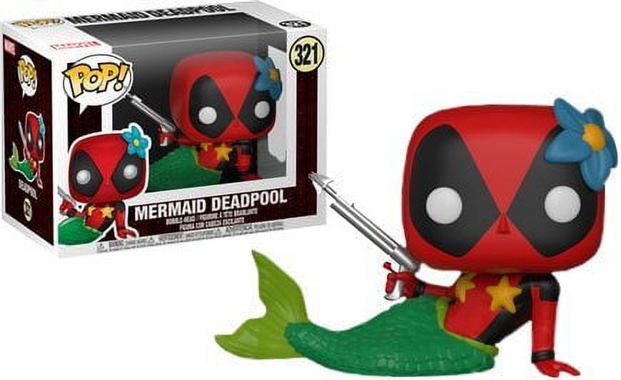 Funko Pop Marvel: Mermaid Deadpool Collectible Figure - Walmart.com