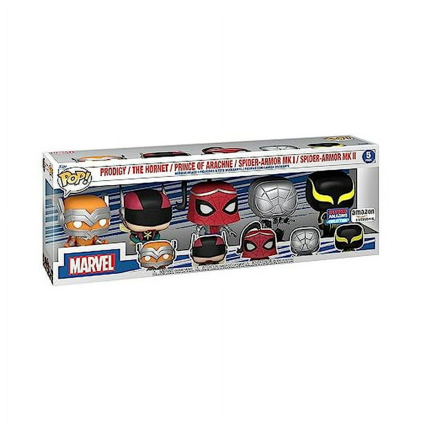 Funko Pop! Marvel: Beyond Amazing Spider-Man Collectible 5 Pack ...