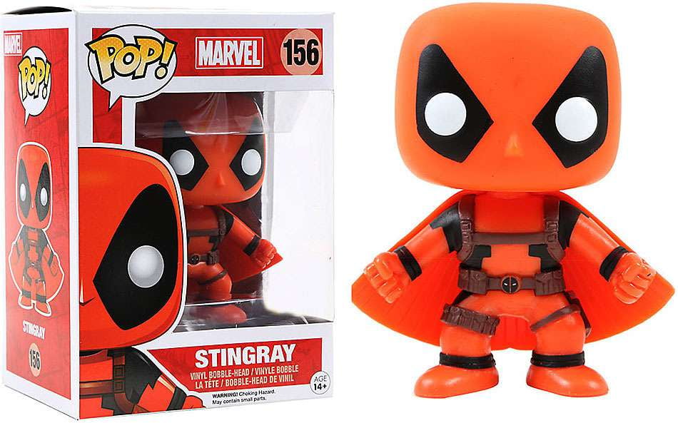 Funko POP Marvel Vinyl Bobble Head Stingray 4 inch Hot Topic Exclusive ...