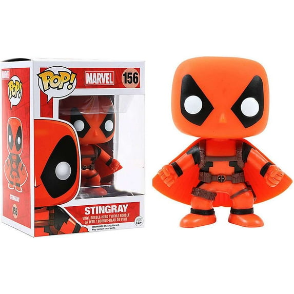 Funko POP Marvel Vinyl Bobble Head Stingray 4 inch Hot Topic Exclusive ...