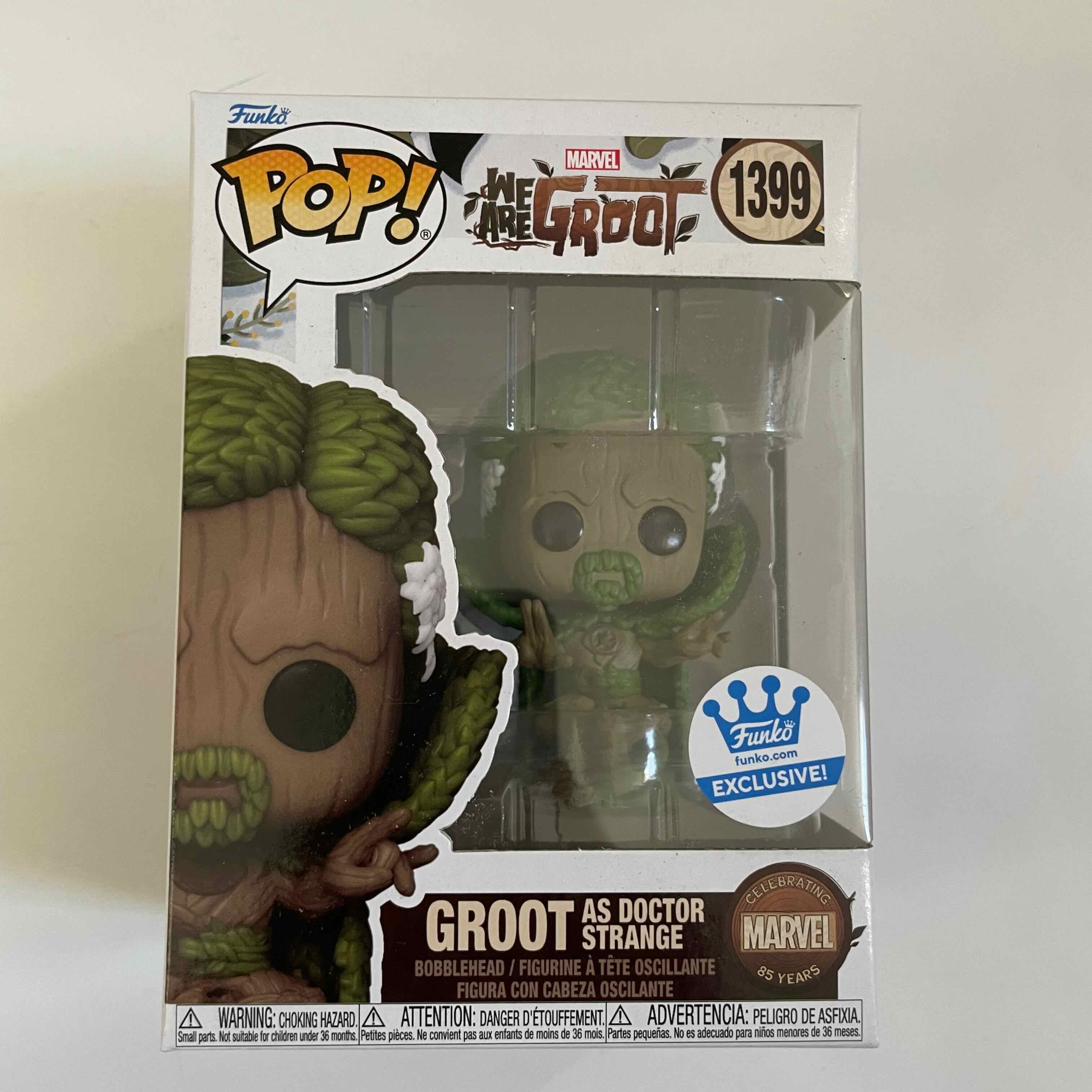 Funko Pop! Marvel We are Groot #1399 Groot as Doctor Strange ...