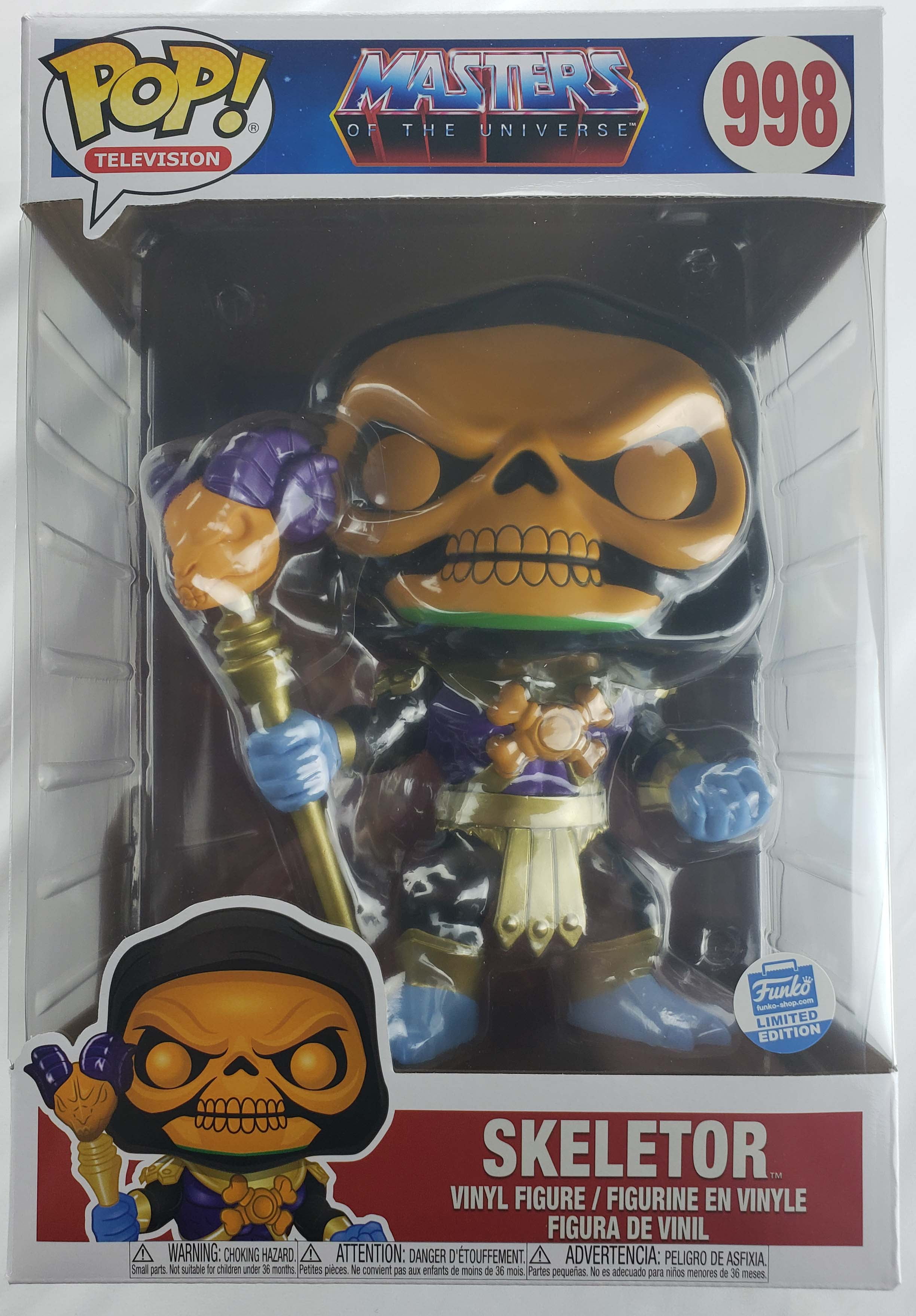 Funko POP! Television MOTU 10-Inch Skeletor (Disco) #998 Funko Shop ...
