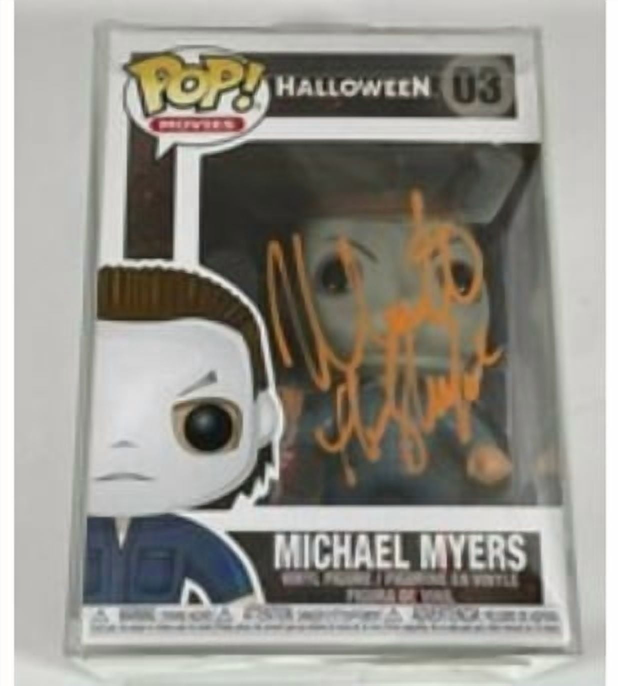 Funko Pop Michael Myers 03 Autographed Vinyl Figure - Walmart.com