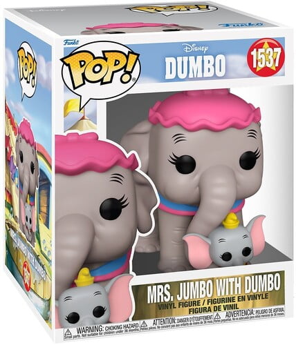 Funko Pop! Moments Disney Dumbo - Mrs Jumbo with Dumbo Deluxe Figure ...