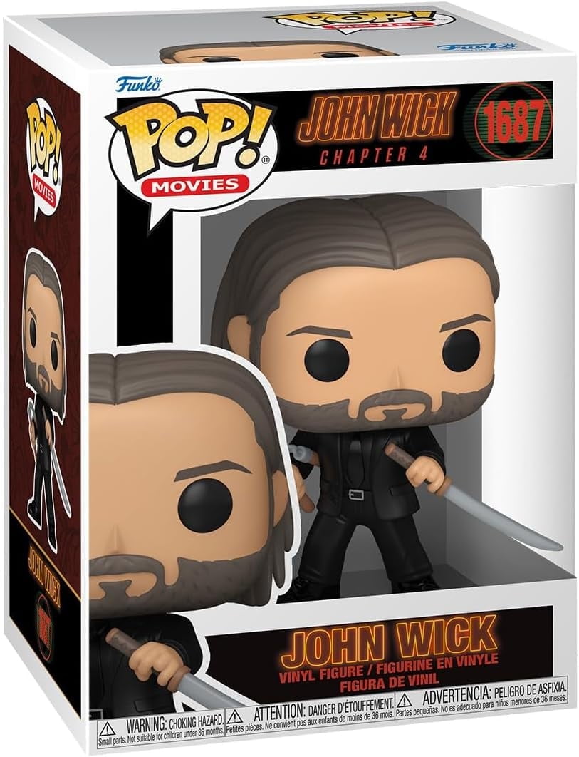 Funko Pop! Movies: John Wick 4 - John Wick - Walmart.com