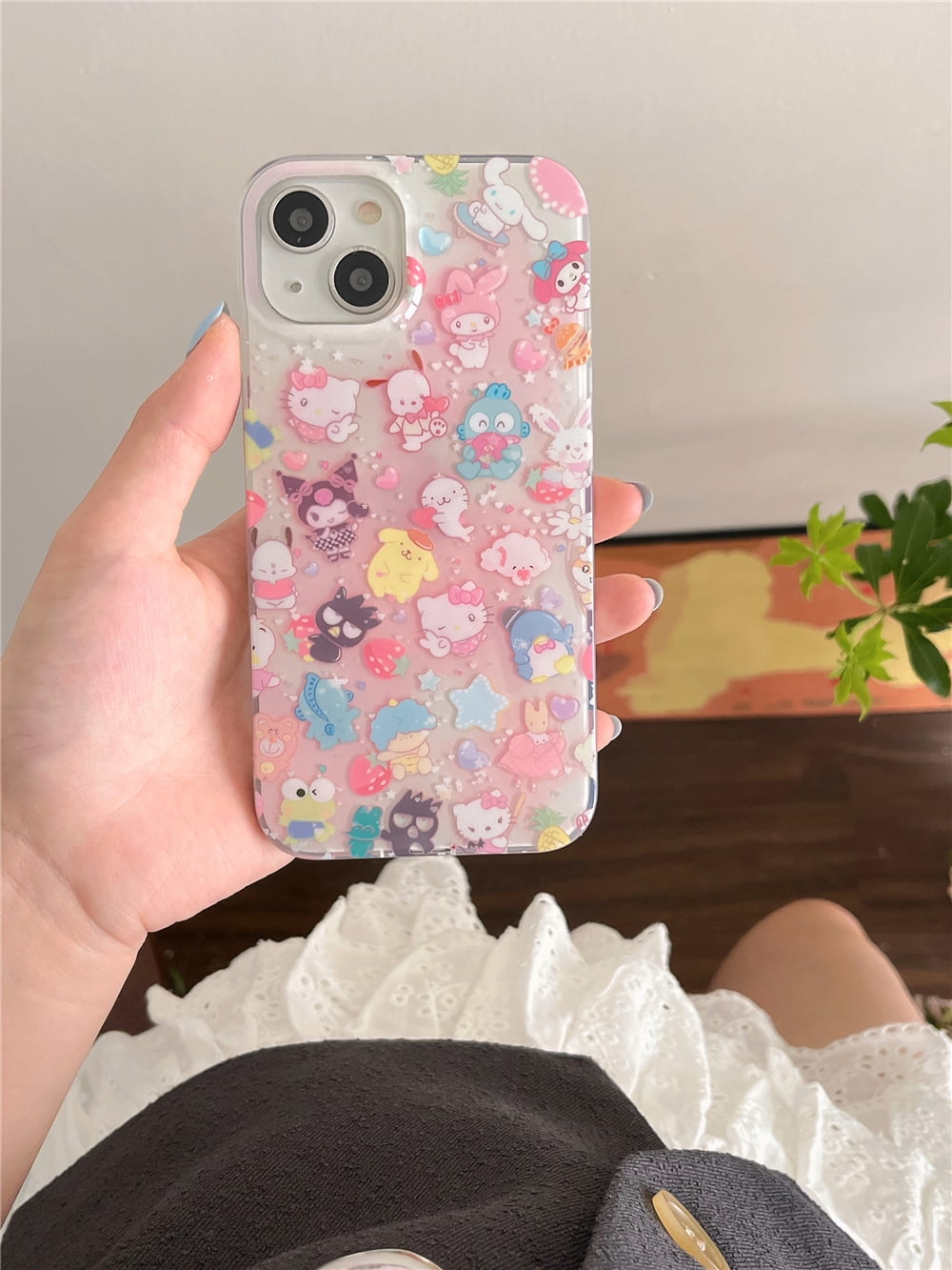 Sanrio Hello Kitty Cinnamoroll Phone Case For iPhone 15 14 13 12 11 Pro ...