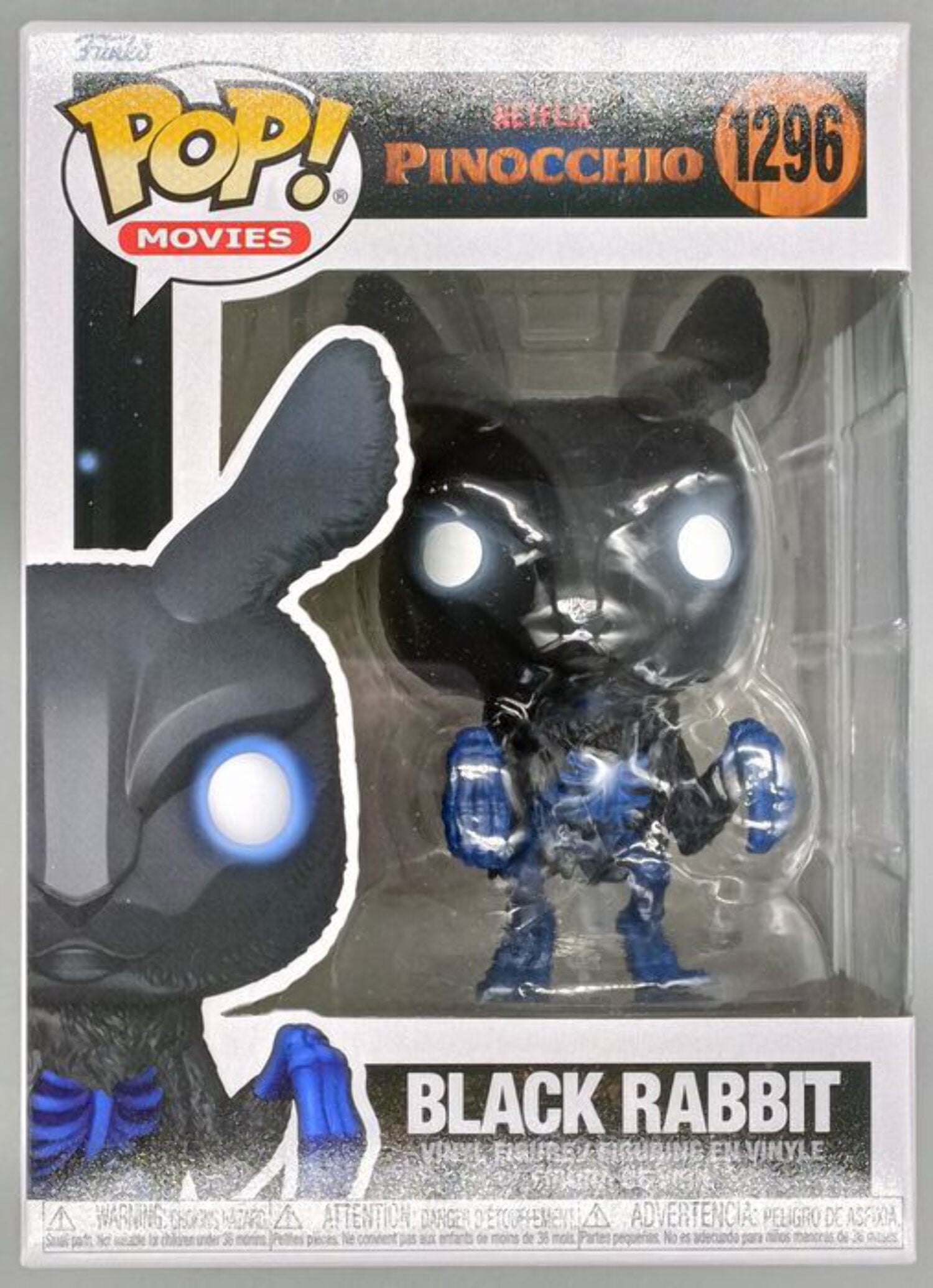 Funko Pop! Movies: Pinocchio - Black Rabbit Vinyl Figure - Walmart.com