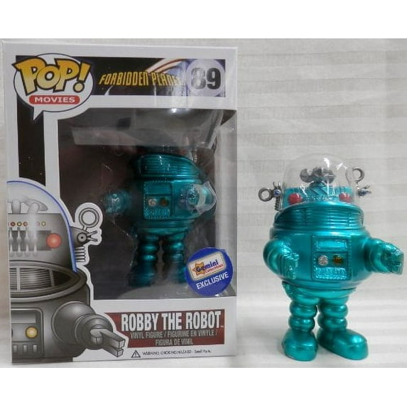 Funko Pop Movies Robby The Robot Metallic Turquoise Vinyl Figure ...