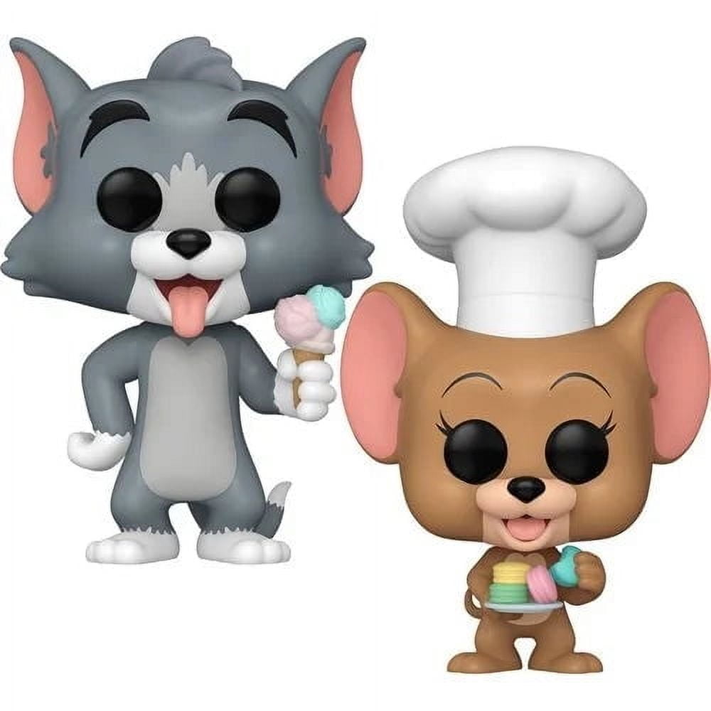 Funko Pop! Movies: Tom and Jerry With Dessert Set of 2 #1658 #1657 ...