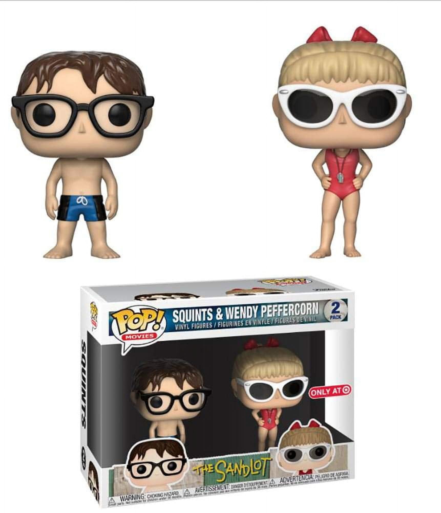 Funko Pop Movies: the Sandlot-Squints & Wendy Peffercorn Collectible ...
