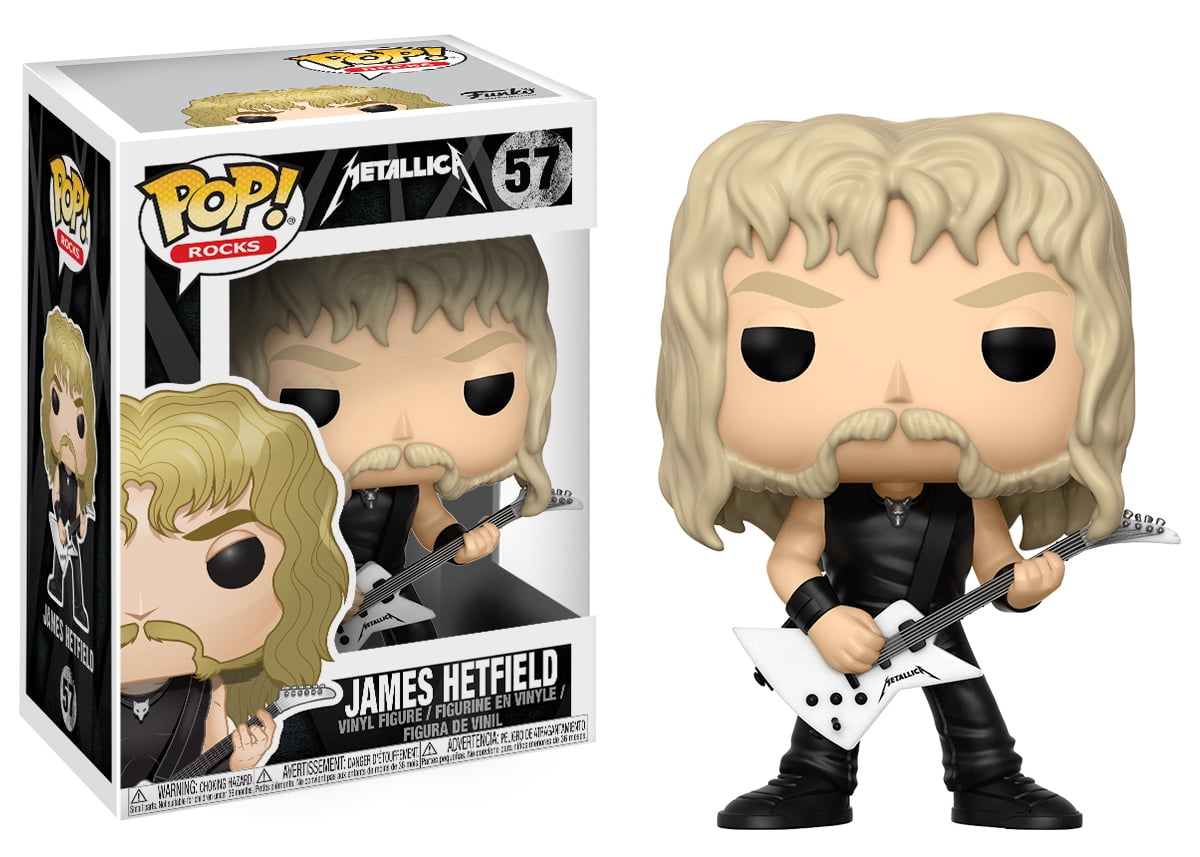 FUNKO POP! ROCKS: James Hetfield Collectible Figure - Walmart.com