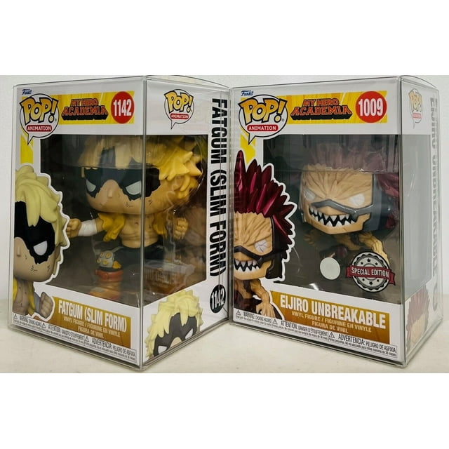 Funko Pop! My Hero Academia Fatgum Slim Form #1142 Eijiro #1009 Special ...
