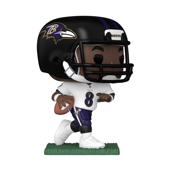 Funko, Vinyl Figure, NFL Baltimore Ravens Lamar Jackson, 4.15-inch ...