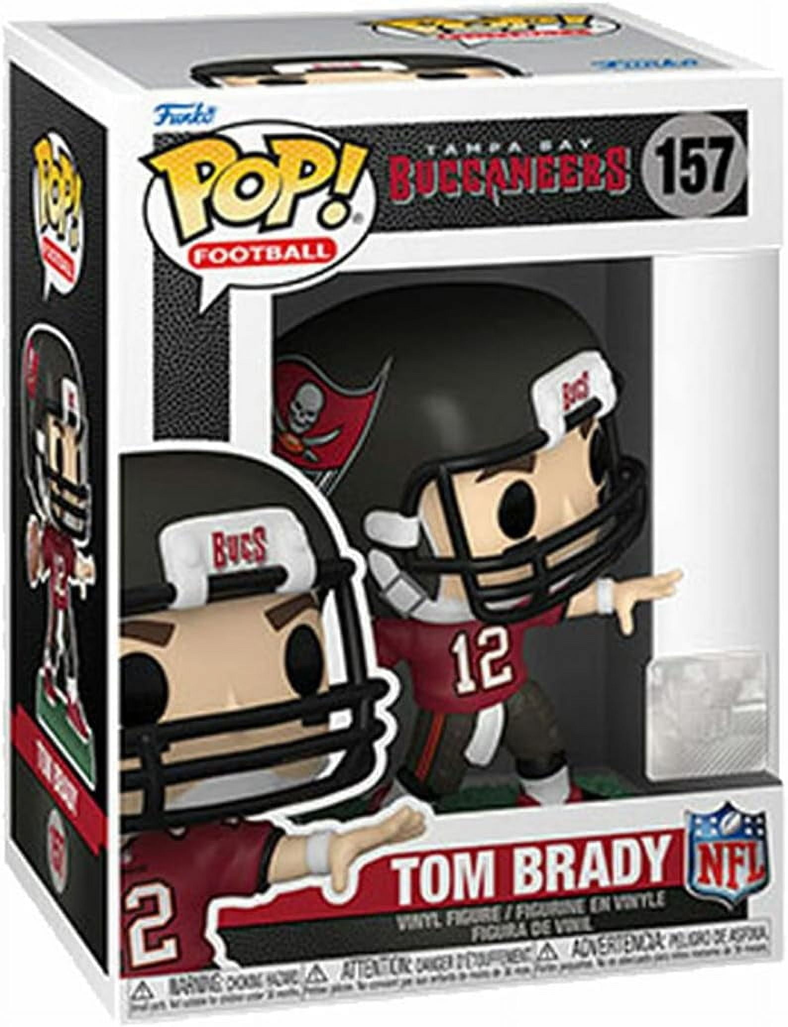 Funko Pop! Patriots NFL Football #157 - Tom Brady Sports Home Uniform ...