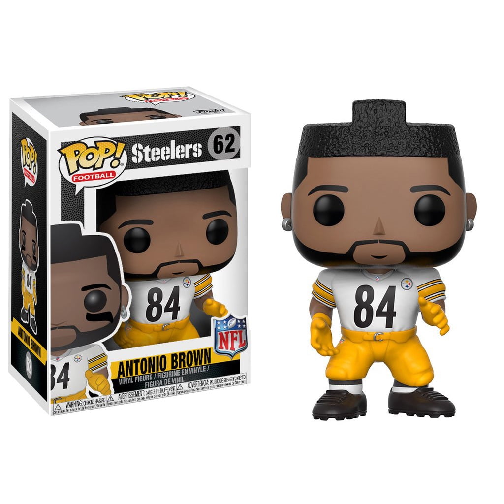 Funko Pop! NFL Wave 4 Antonio Brown Pittsburgh Steelers - Walmart.com