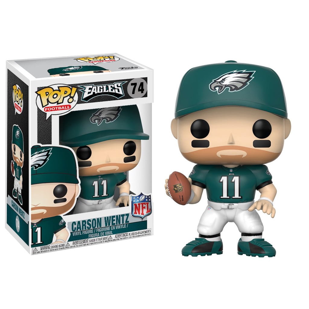 Funko Pop! NFL Wave 4 Carson Wentz Philadelphia Eagles - Walmart.com