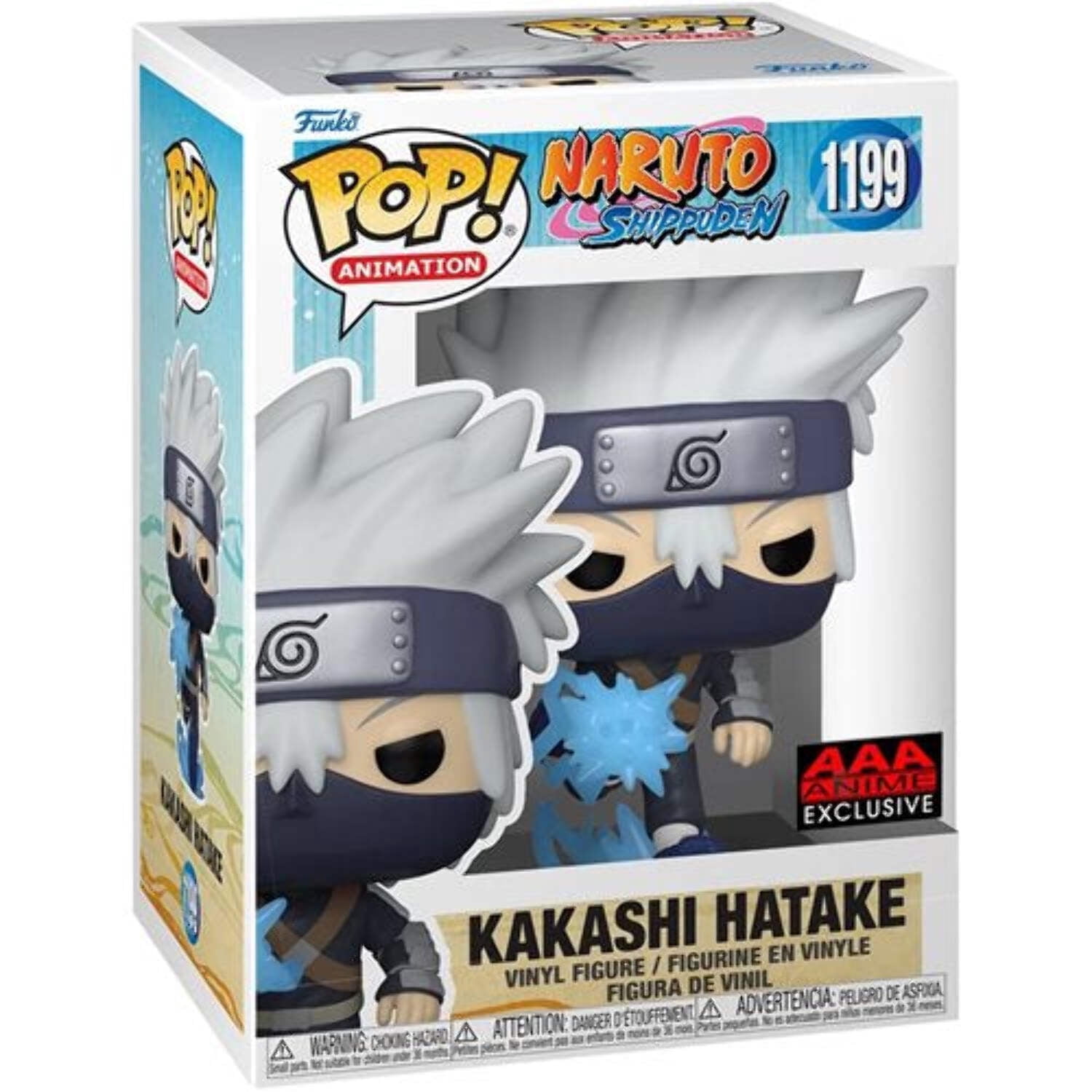 Funko Pop Naruto: Shippuden Kakashi Hatake Glow in the Dark AAA Anime ...