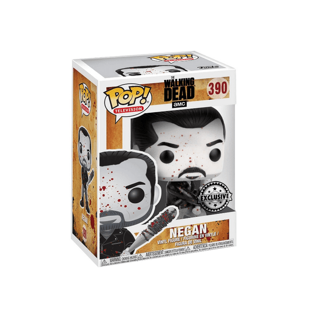 Funko Pop! Negan Black & White #390 - The Walking Dead - Walmart.com