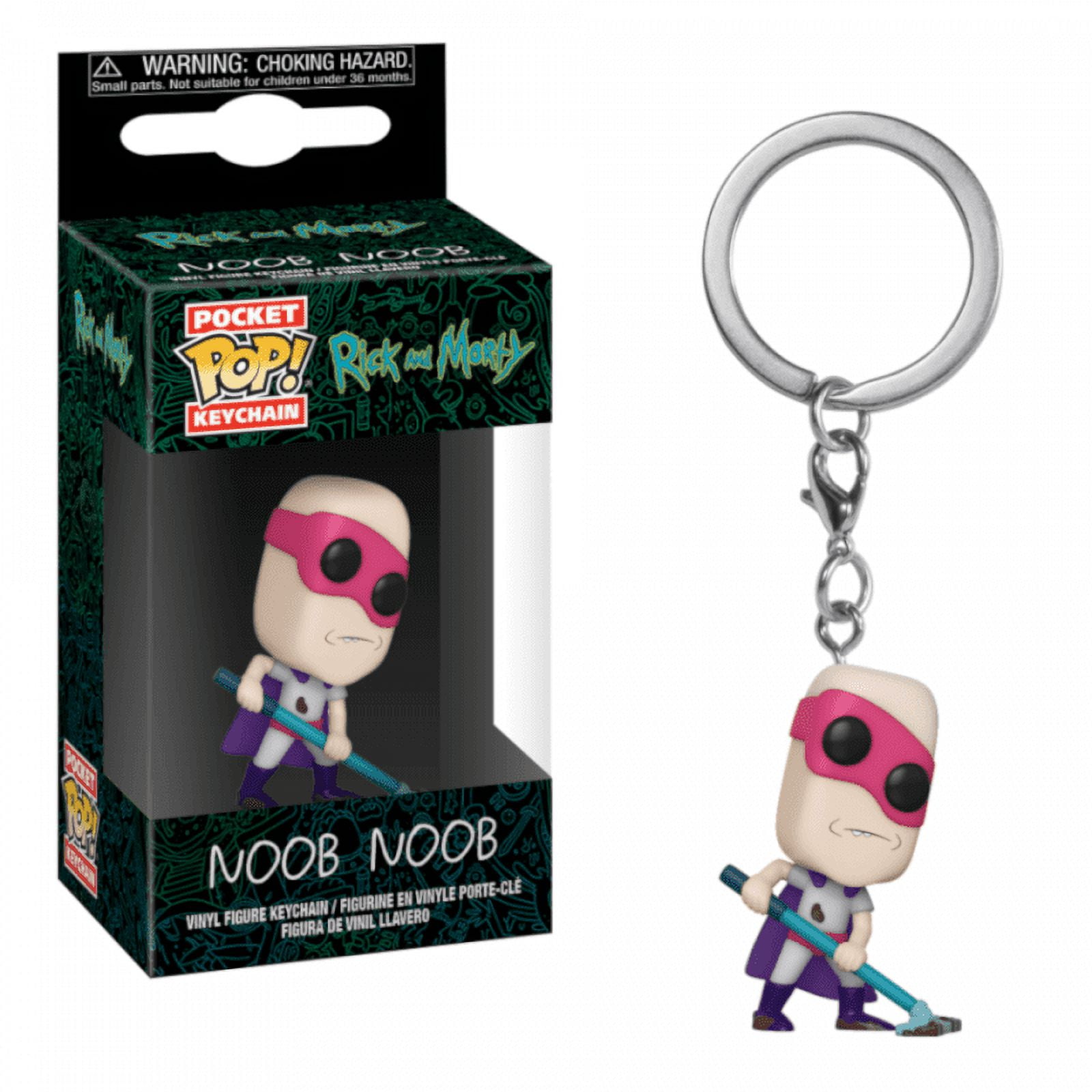 Funko Pop New Rick Et Morty Noob Noob TINKLES MR. POOPY Keychains Vinyl ...