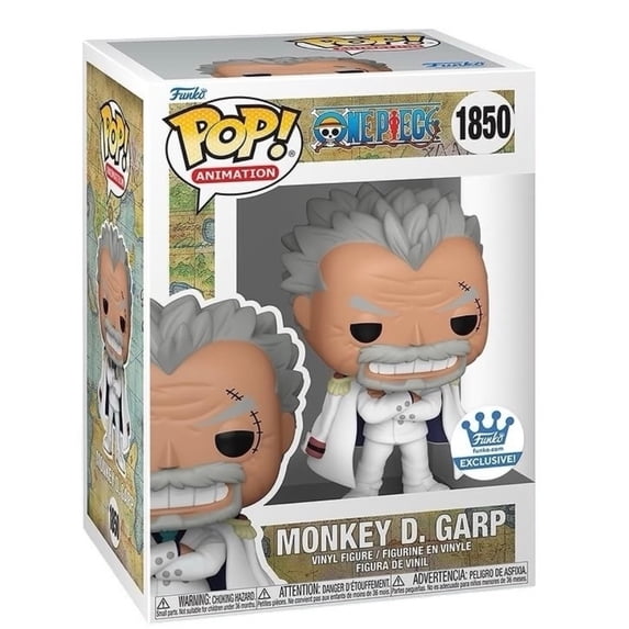 Funko, Funko Pop!, Monkey D. Garp #1850, Exclusive, 2024 Release, Hard ...