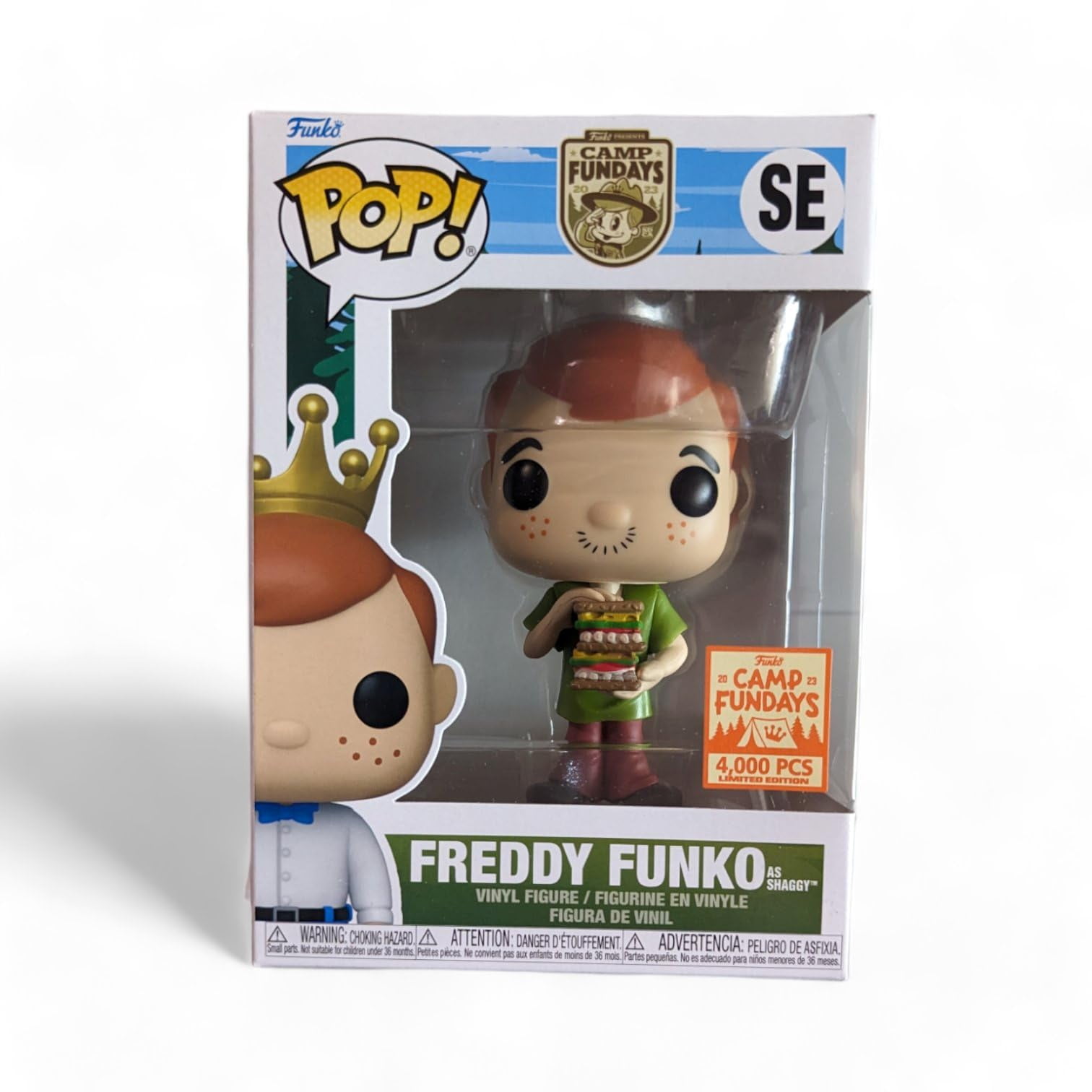 Funko Pop! Originals: Camp Fundays 2023 - Freddy as Shaggy (Limited to ...
