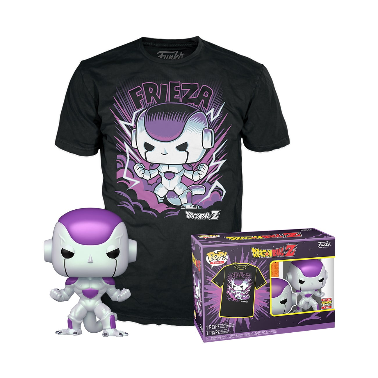 Funko Pop! POP & TEE: Dragon Ball Z - Frieza (Final Form) - X-Large T ...